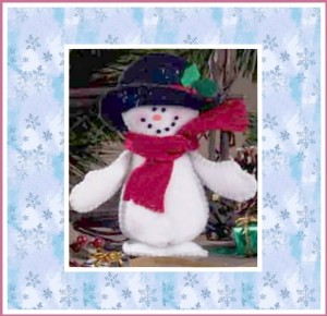 Felt Snowman Pattern