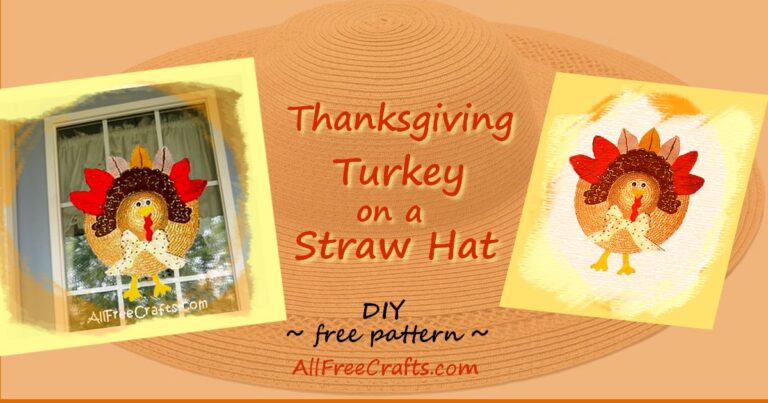 Turkey on a Hat Thanksgiving Craft