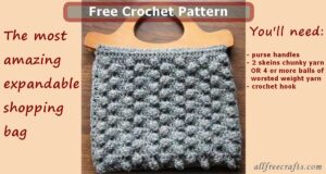 Bobble Bag Crochet Pattern - AllFreeCrafts