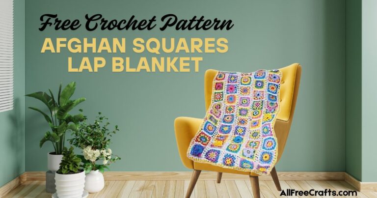 Free Afghan Square Crochet Pattern afghans All Free Crafts
