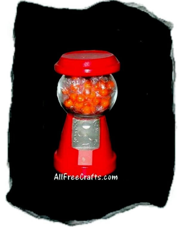 Faux Gumball Machine - All Free Crafts