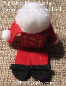 Alphabet Block Elves or Santa