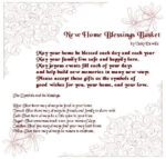 New Home Blessings Basket - Printable Poem, Symbolic Gifts, DIY