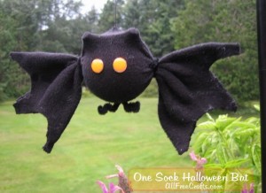 Easy Sock Bat from One Black Men's Sock