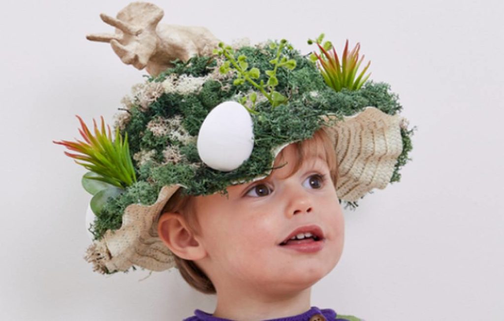 Ten Quick Straw Hat Easter Bonnets - All Free Crafts