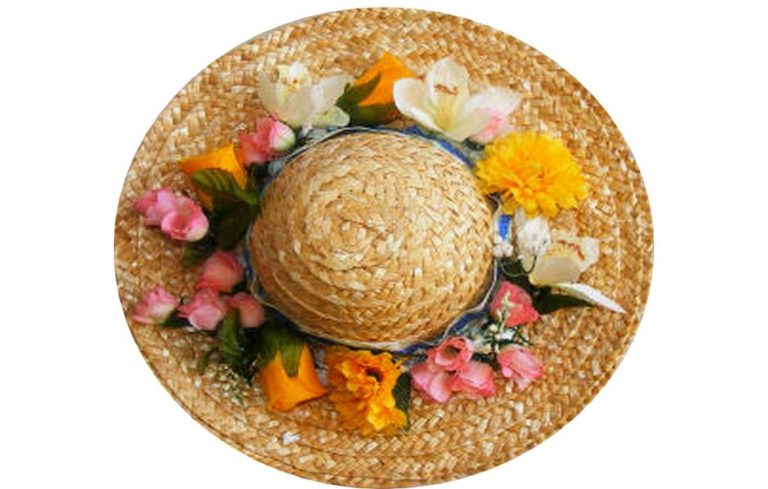 Ten Quick Straw Hat Easter Bonnets - All Free Crafts