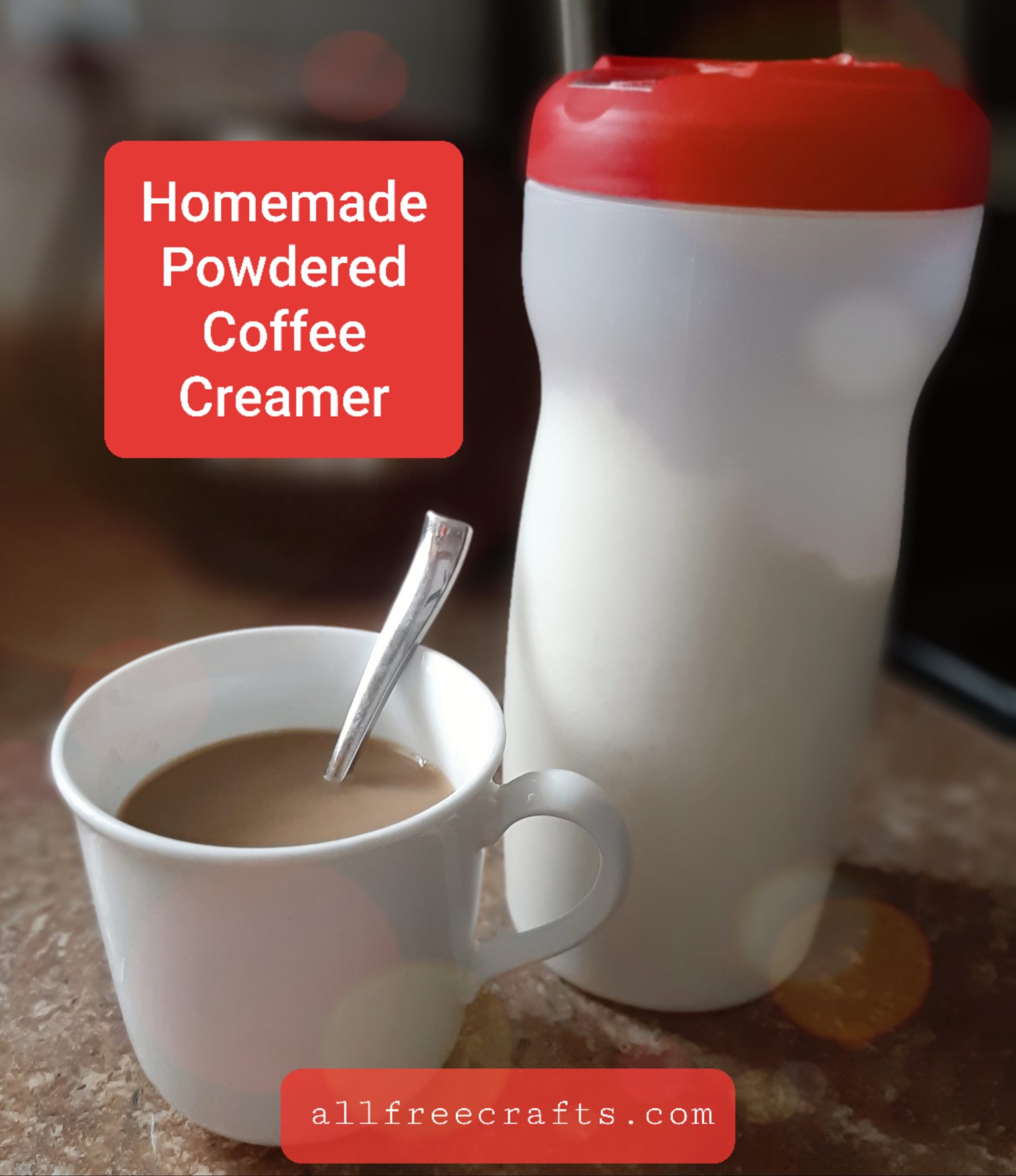 Homemade Powdered Coffee Creamer - All Free Crafts