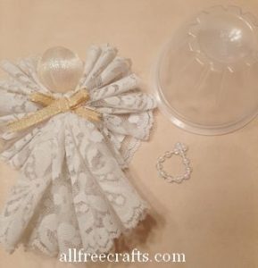Lace Ribbon Angel - All Free Crafts