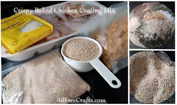 Crispy Chicken Coating Mix - All Free Crafts