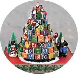 Alphabet Block Elves or Santa