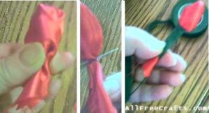 Homemade Felt or Fabric Rosebuds - All Free Crafts