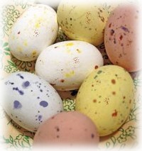 Speckled Easter Eggs