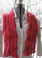 Shazam Beaded Scarf Pattern